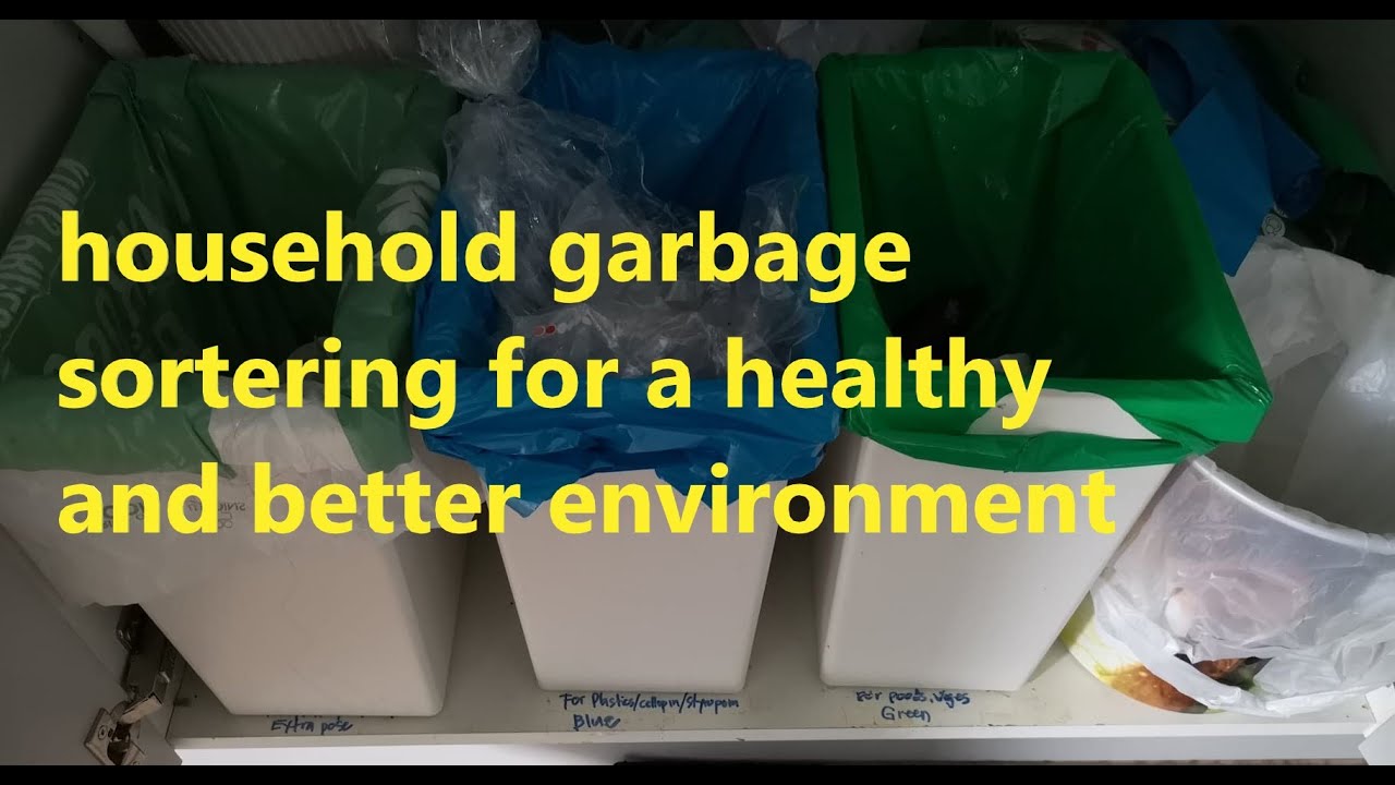 COLOR CODED HOUSEHOLD GARBAGE DISPOSAL || #EnvironmentFriendly - YouTube