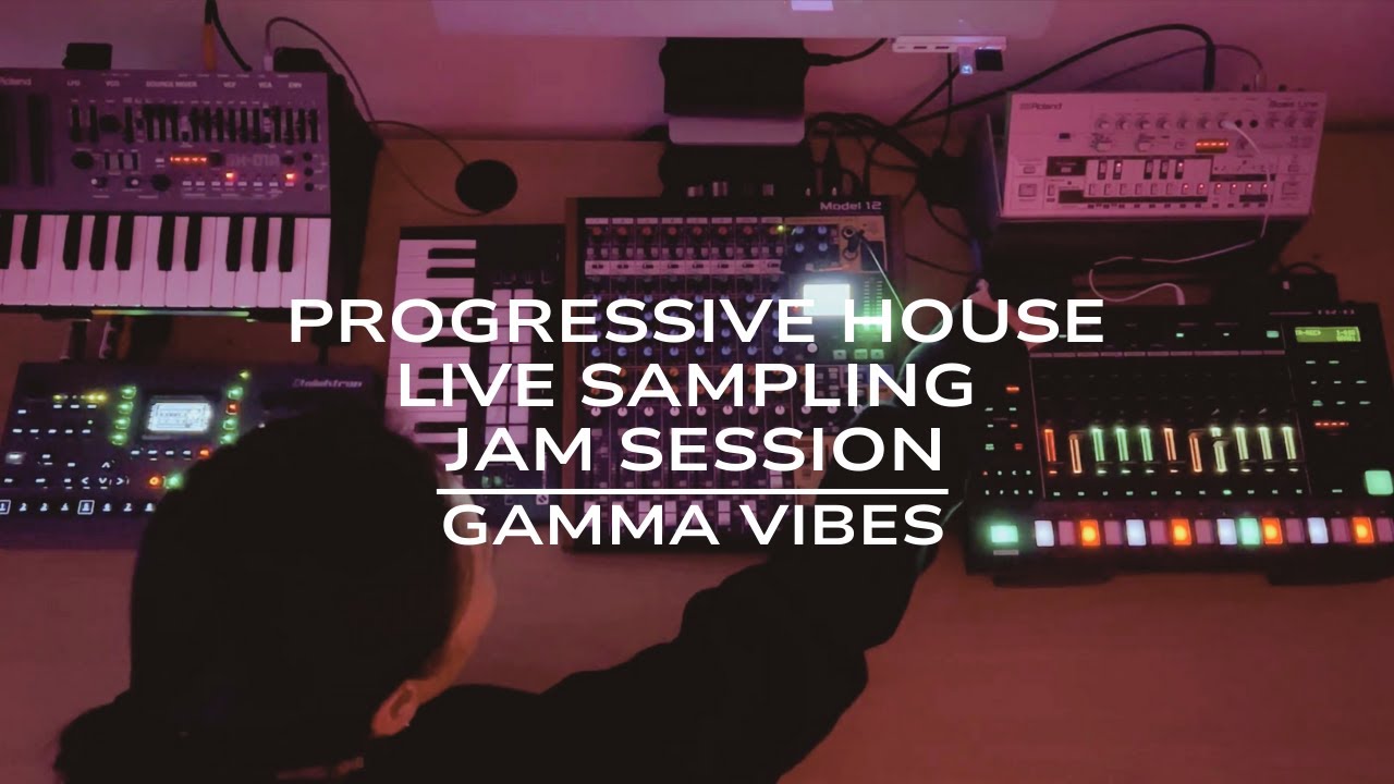 Gamma Vibes - Progressive House Live Sampling with Octatrack - YouTube