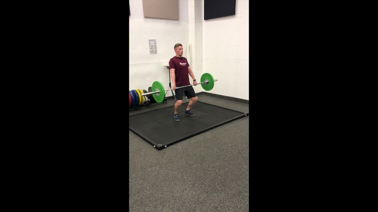 Mid Thigh Clean Pull - YouTube
