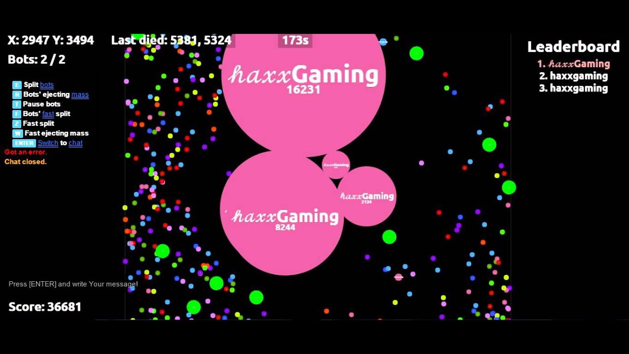 Agario private server and some mods too - YouTube