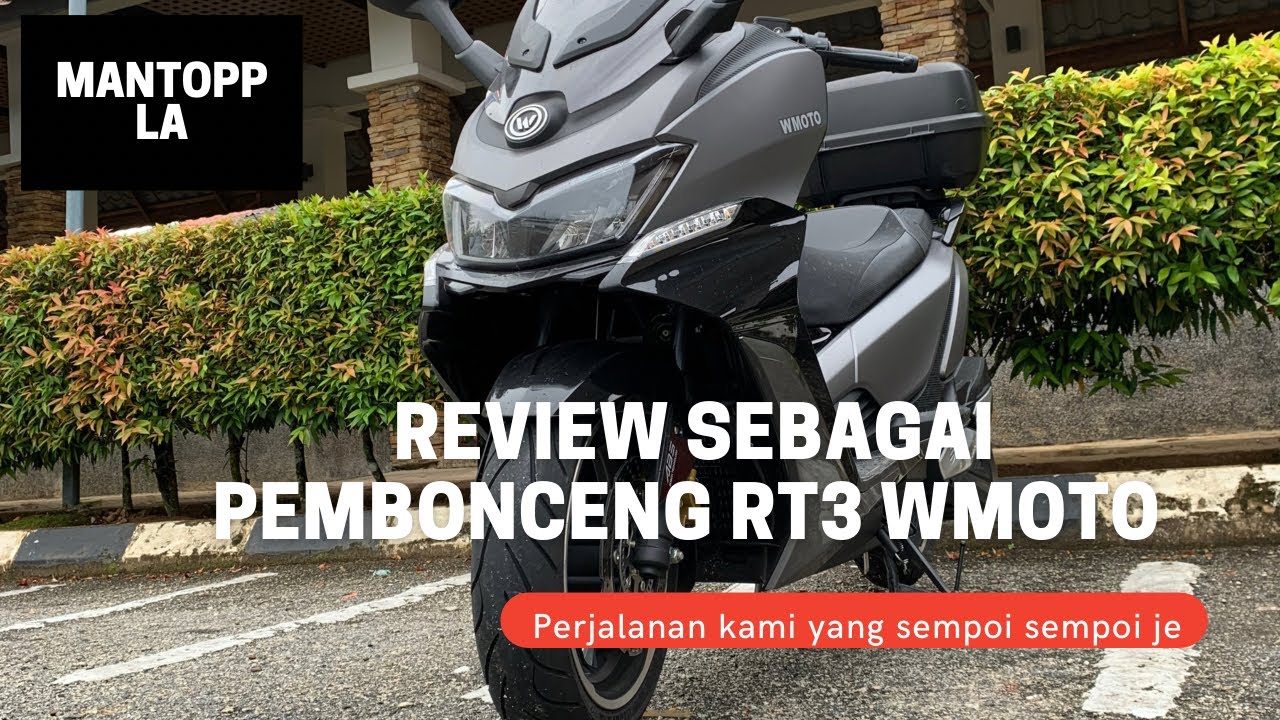 Review sebagai pembonceng rt3 wmoto - YouTube