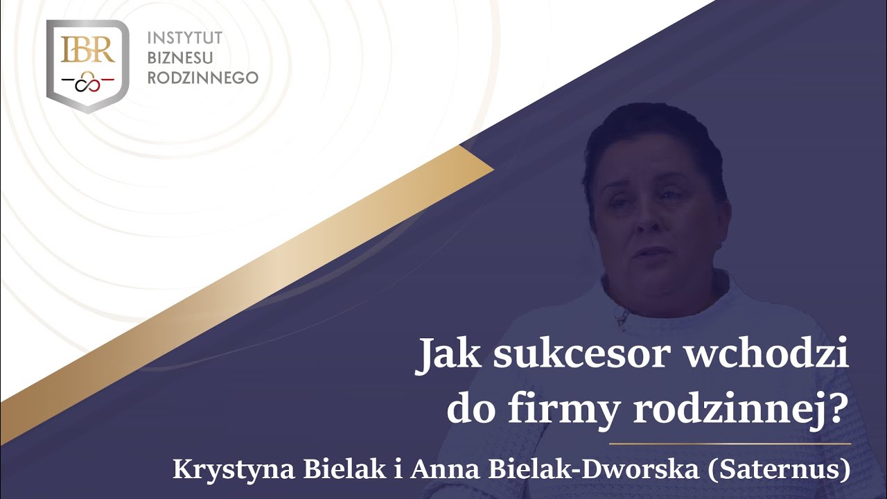 Krystyna Bielak i Anna Bielak-Dworska (Saternus): Jak sukcesor wchodzi ...