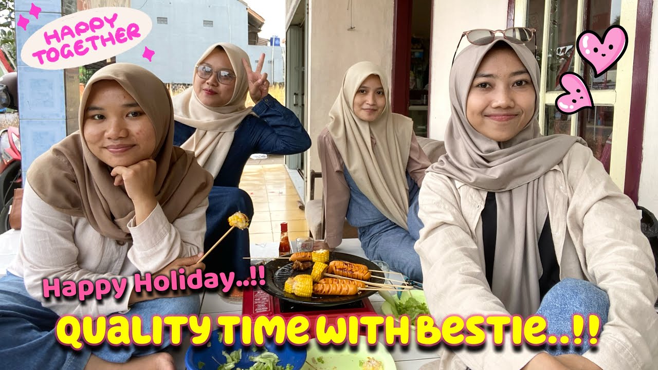 A Day with My Best People | BBQ Time, QTime, WeTime Yippii!! - YouTube
