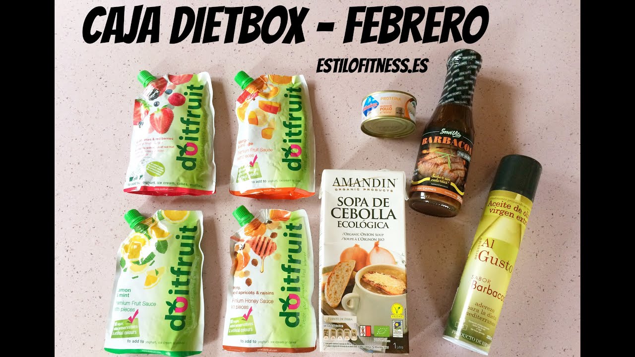 DietBox de Febrero - Desempaquetado - YouTube