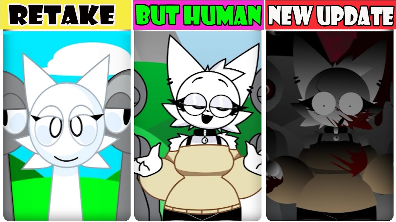 Sprunki Retake meets to Sprunki Retake New Human | Normal and Horror ...