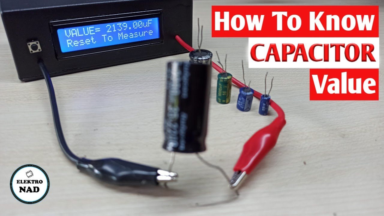 how to make capacitance meter - YouTube