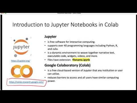 Welcome to Google Colaboratory - YouTube