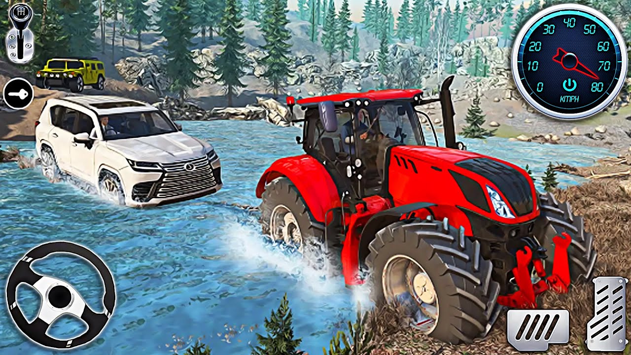 Real Tractor Pulling Simulator - Offroad Tractor Drive Game 3D ...