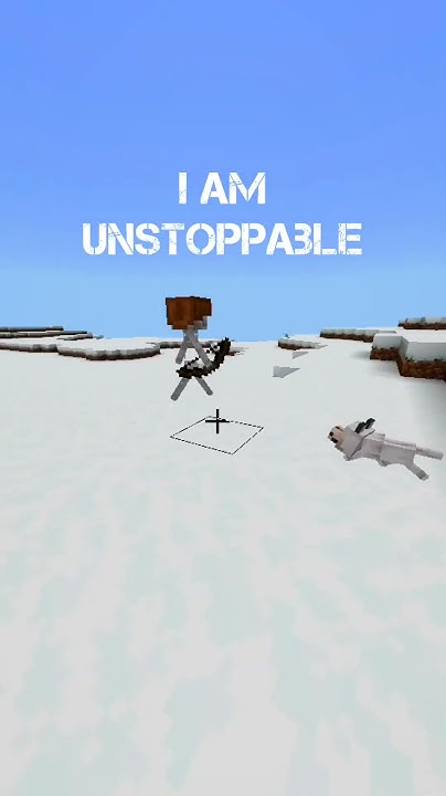 skeleton is made up of Bone's 😂😂#minecraft #shorts #unstoppable - YouTube