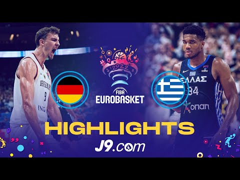 Germany 🇩🇪 - Greece 🇬🇷 | Quarter-Final | Game Highlights - FIBA #EuroBasket 2022