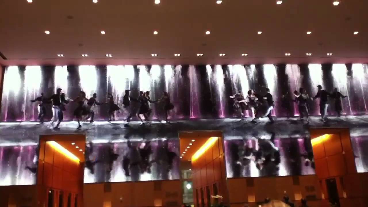 Comcast center holiday show 2011 part 2 - YouTube