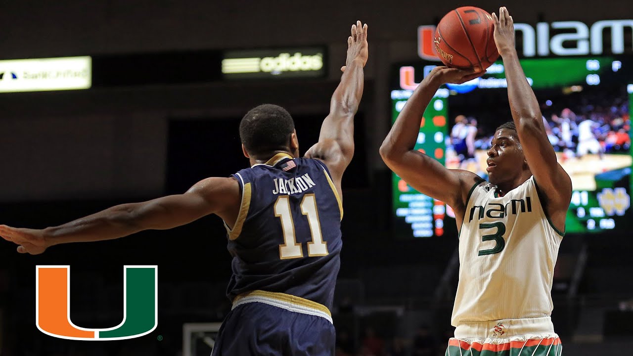 Miami Hurricanes Basketball: McClellan, Lawrence Star In Win Vs Notre ...