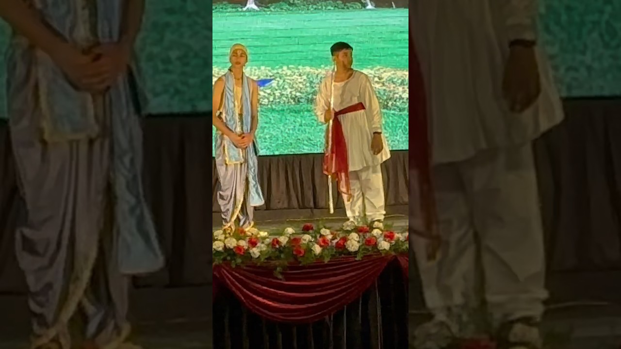 Tenali Rama program nice script and wonderful evening in school - YouTube