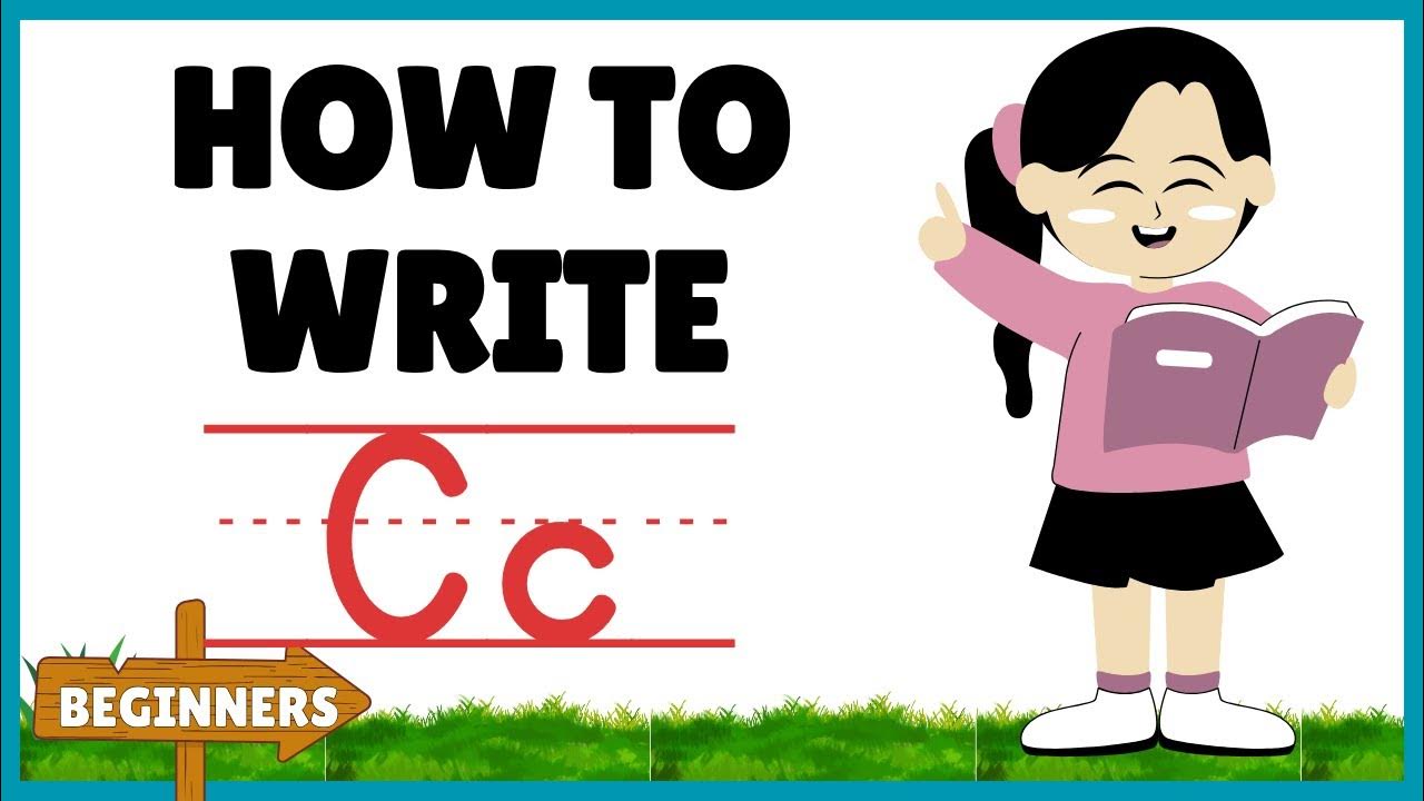 LEARN TO WRITE LETTER /Cc/ and its LETTER SOUND - Alphabet-Vocabulary ...