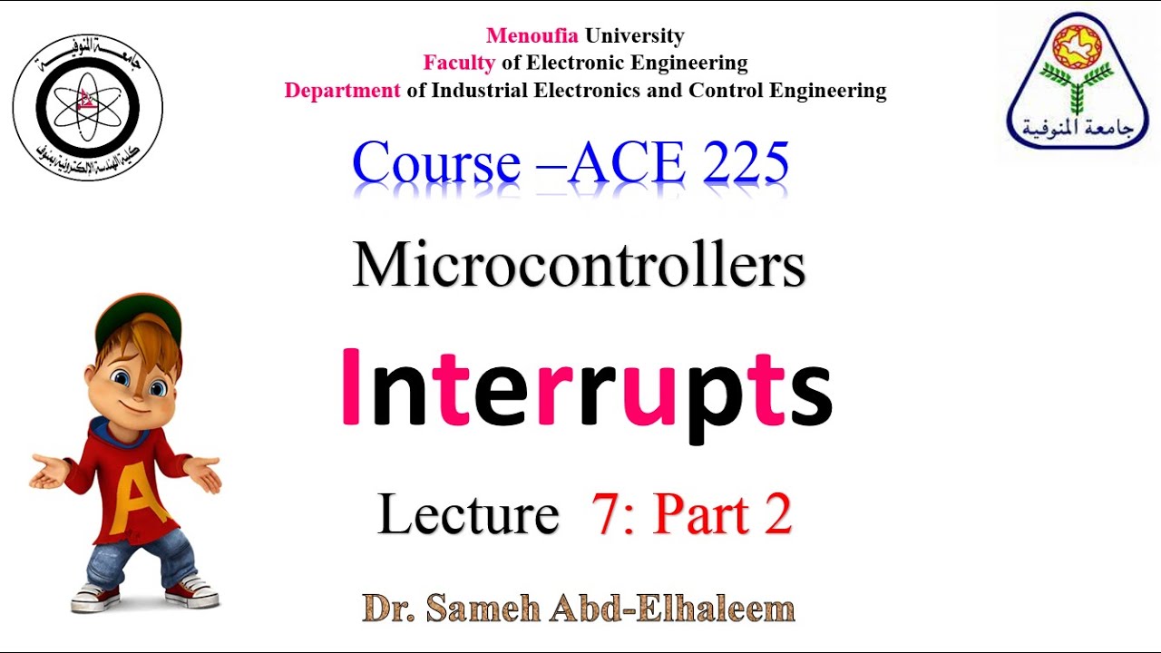 Lecture 7 Timer 0 Overflow Interrupt Part 2 Youtube 8714