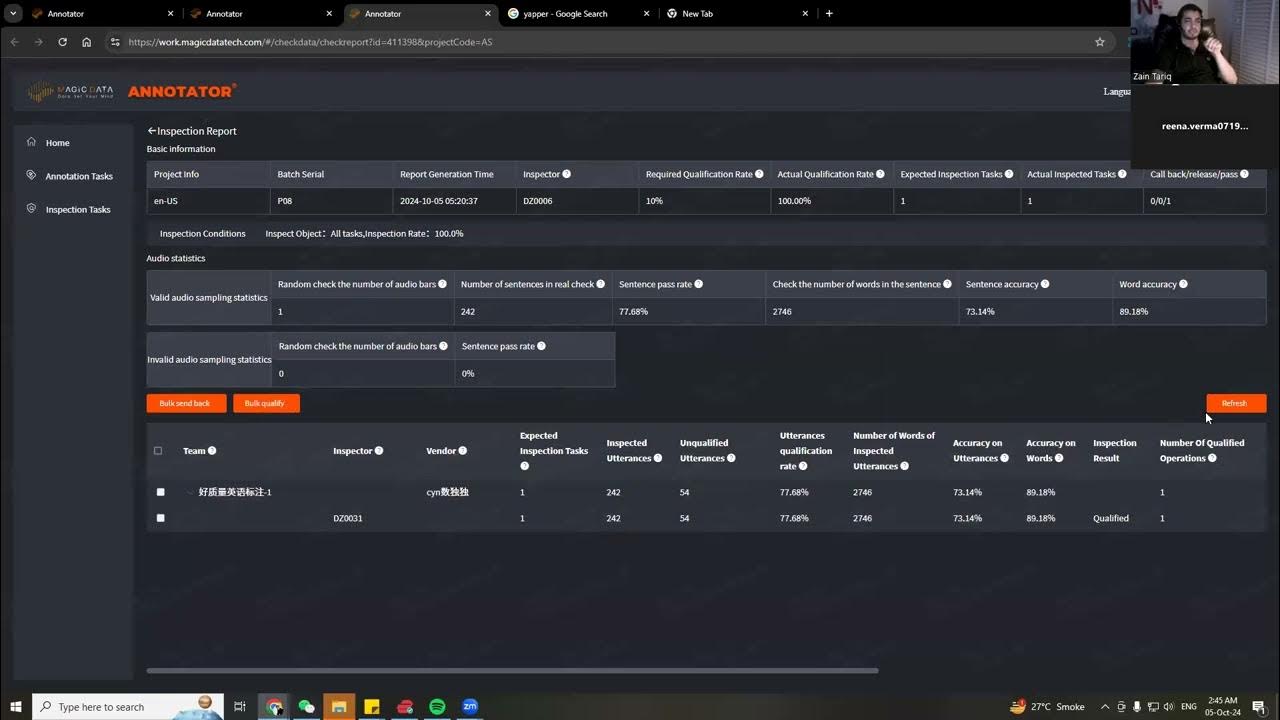 Magic Data Inspection Task Submission - YouTube
