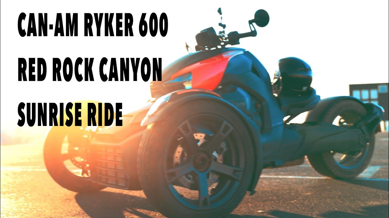 Ryker Sunrise ride through Red Rock Canyon - YouTube