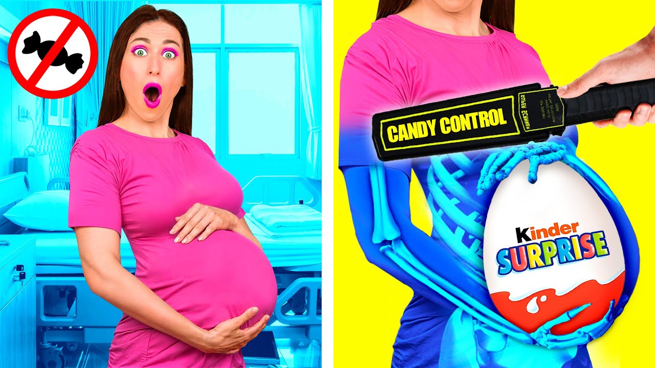 วิธีแอบเอาอาหารเข้าไปยังโรงพยาบาล | ช่วงเวลาที่ตลก BaRaDa Challenge ...