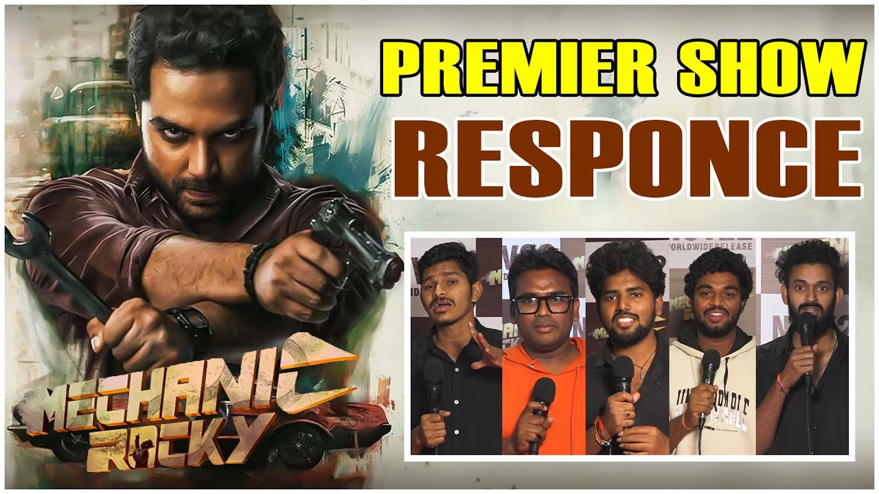 Mechanic Rocky Premiere Show Responce | Vishwak Sen,Meenakshi Chaudhary ...