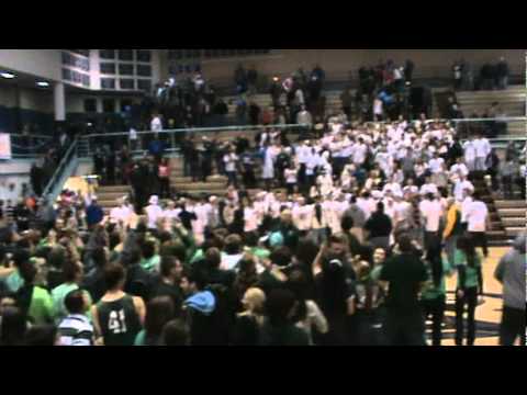 pennridge basketball celebration win vs qtown 2011 - YouTube