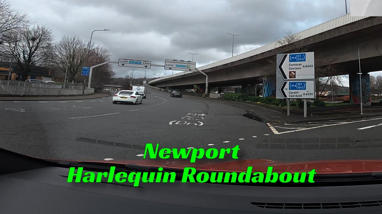 Newport Driving Test Route 2026 | City Centre & Harlequin Roundabout ...