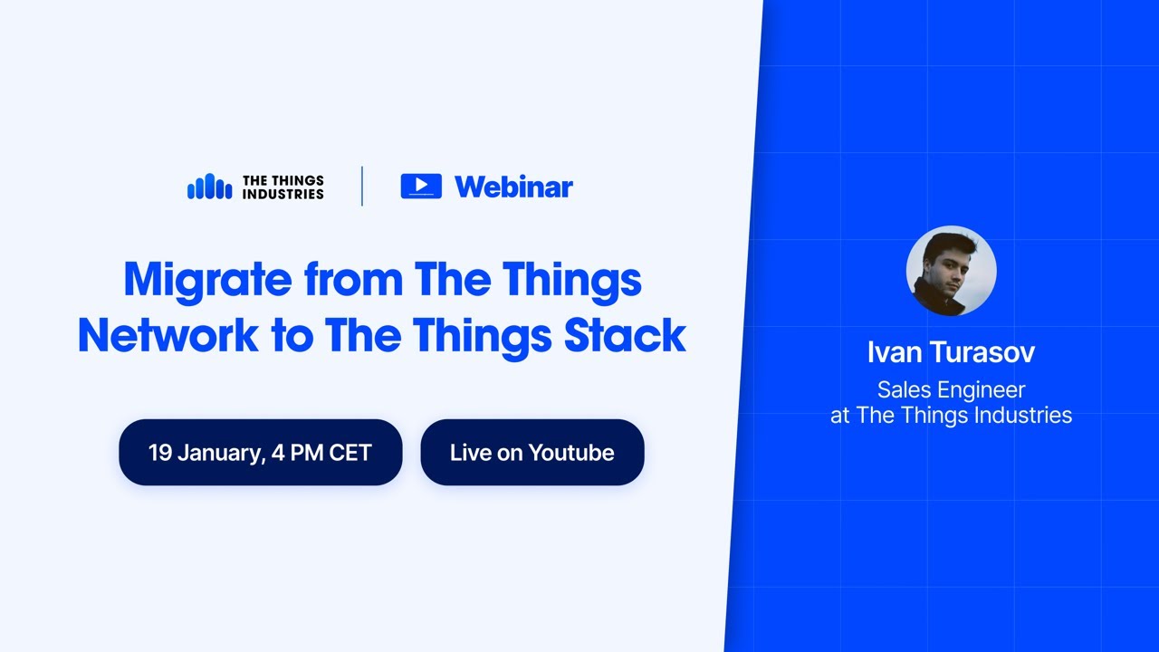 How to Migrate from The Things Network to The Things Stack - YouTube