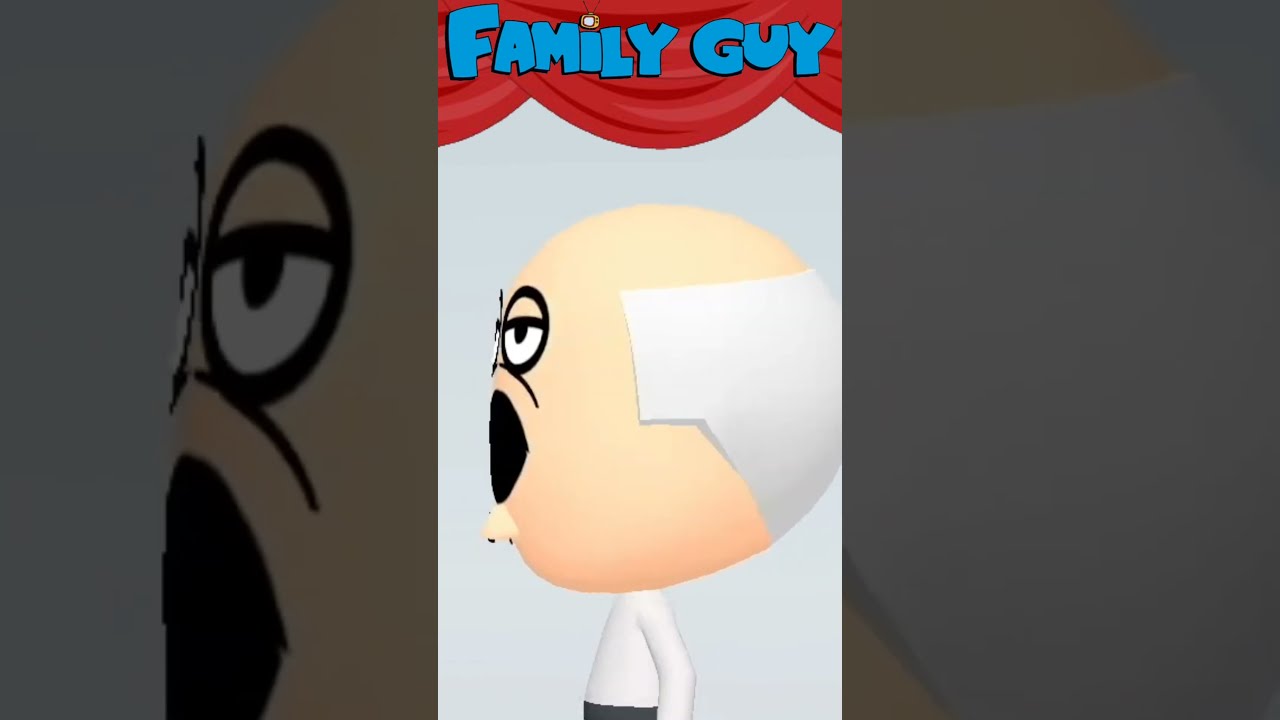 All FAMILY GUY Characters EVER as a Mii! - YouTube