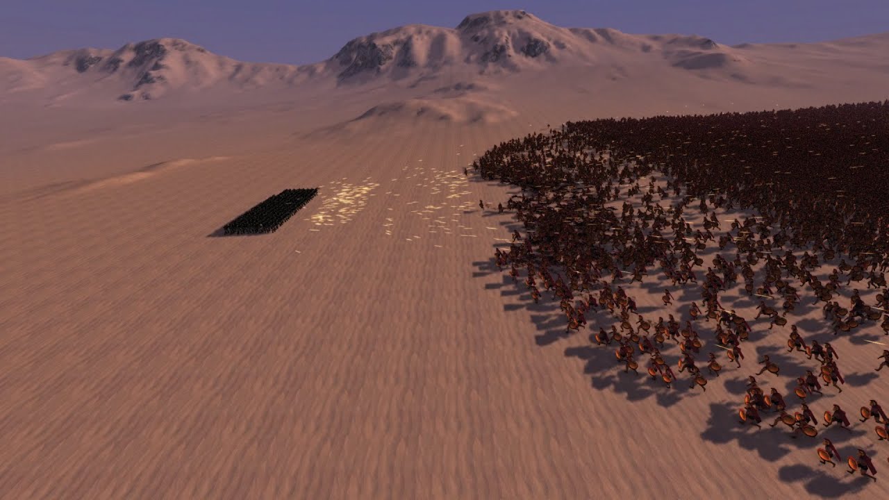300 MODERN SOLDIERS VS 50,000 SPARTANS - UEBS - Ultimate Epic Battle ...