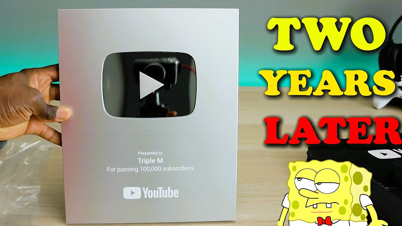100K Subscriber Silver Play Button Finally Came🧐 Why Did It Take So ...