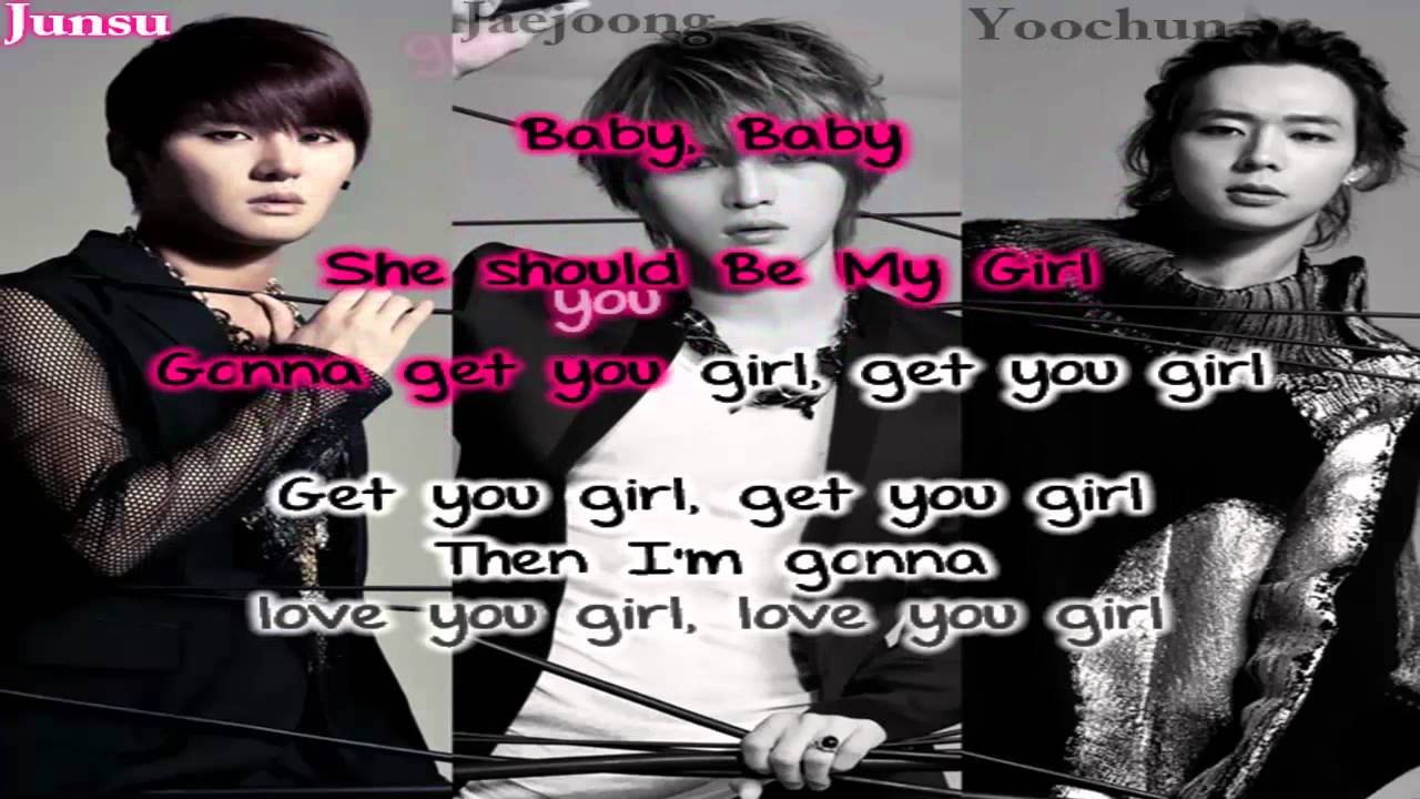 JYJ - Be My Girl lyrics - YouTube