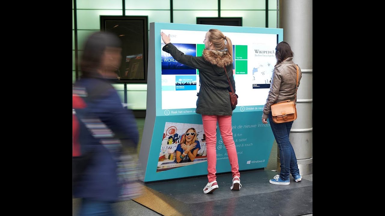 Clear Channel Belgium: Windows 8 Launch - YouTube