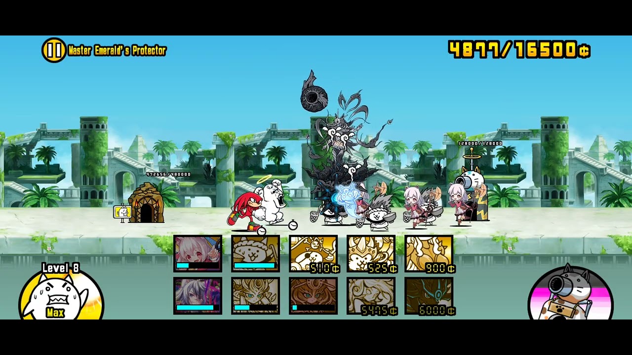 The Battle Cats: Master Emerald's Protector Crown 1 - YouTube