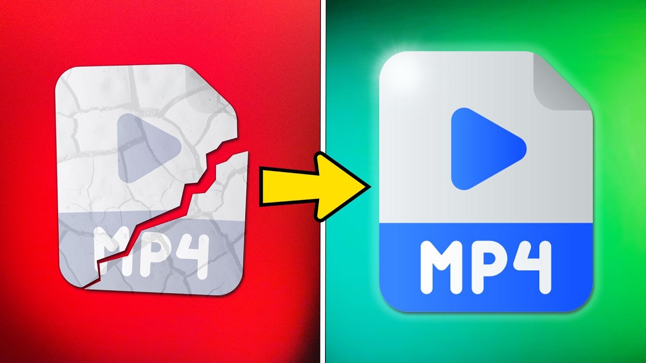 Cómo RECUPERAR Archivos de video MP4 Dañados Fácilmente 😱 - YouTube