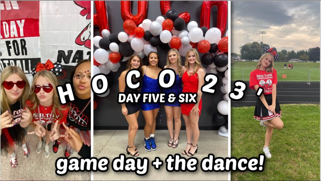 HOMECOMING GAME DAY + DANCE! - YouTube