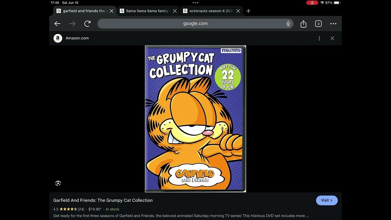 Happy 3rd Anniversary to Garfield And Friends The Grumpy Cat Collection (2021)! - YouTube