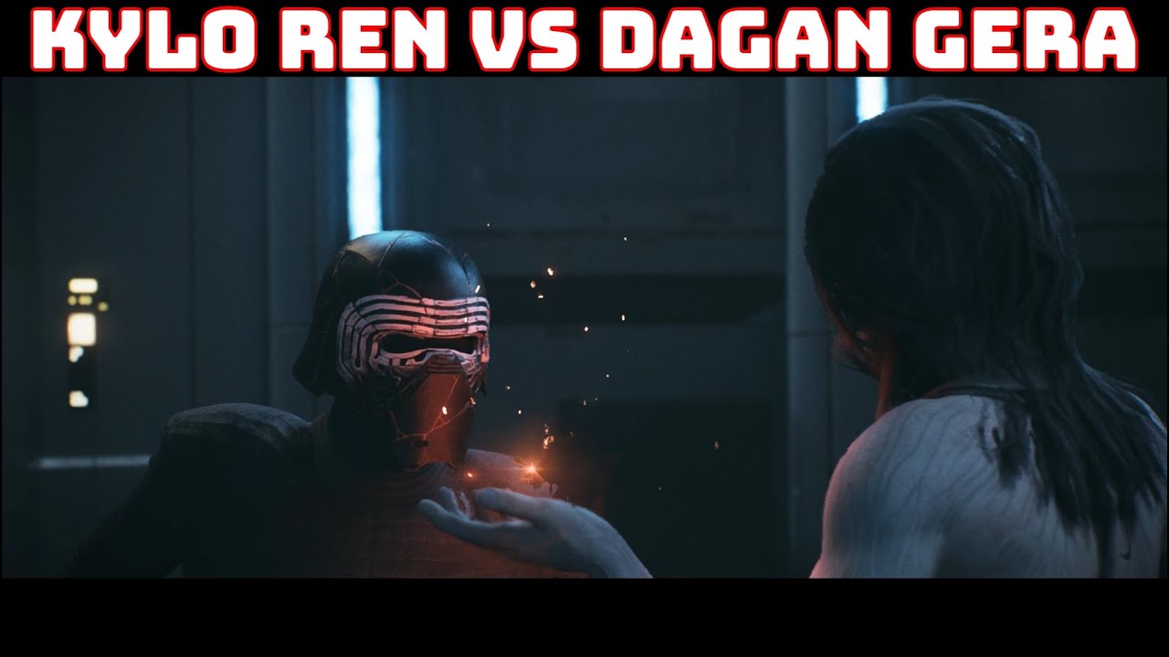 Kylo Ren vs Dagan Gera. - YouTube