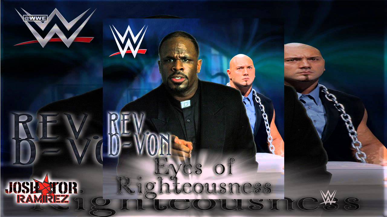 WWE: Eyes of Righteousness (Reverend D Von) by Jim Johnston - DL with ...