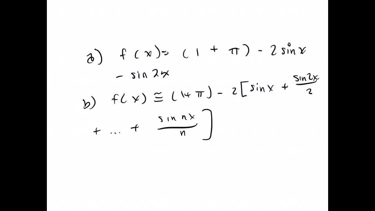 (a) find the linear least squares approximating function g for the function f and (b) use a ...