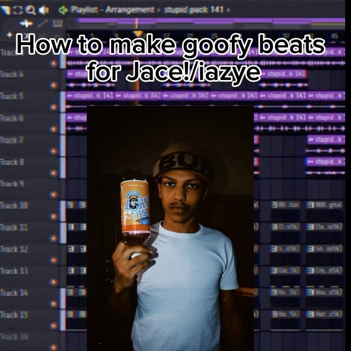 How to make goofy beat for iazye - YouTube