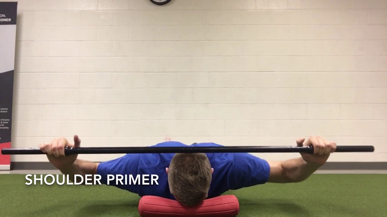 Prone Overhead Press - YouTube