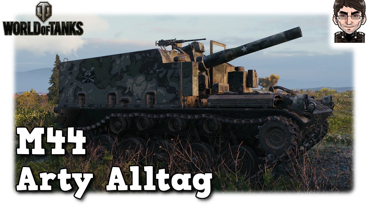 World of Tanks - M44 - Arty Alltag auf Tier 6 - YouTube
