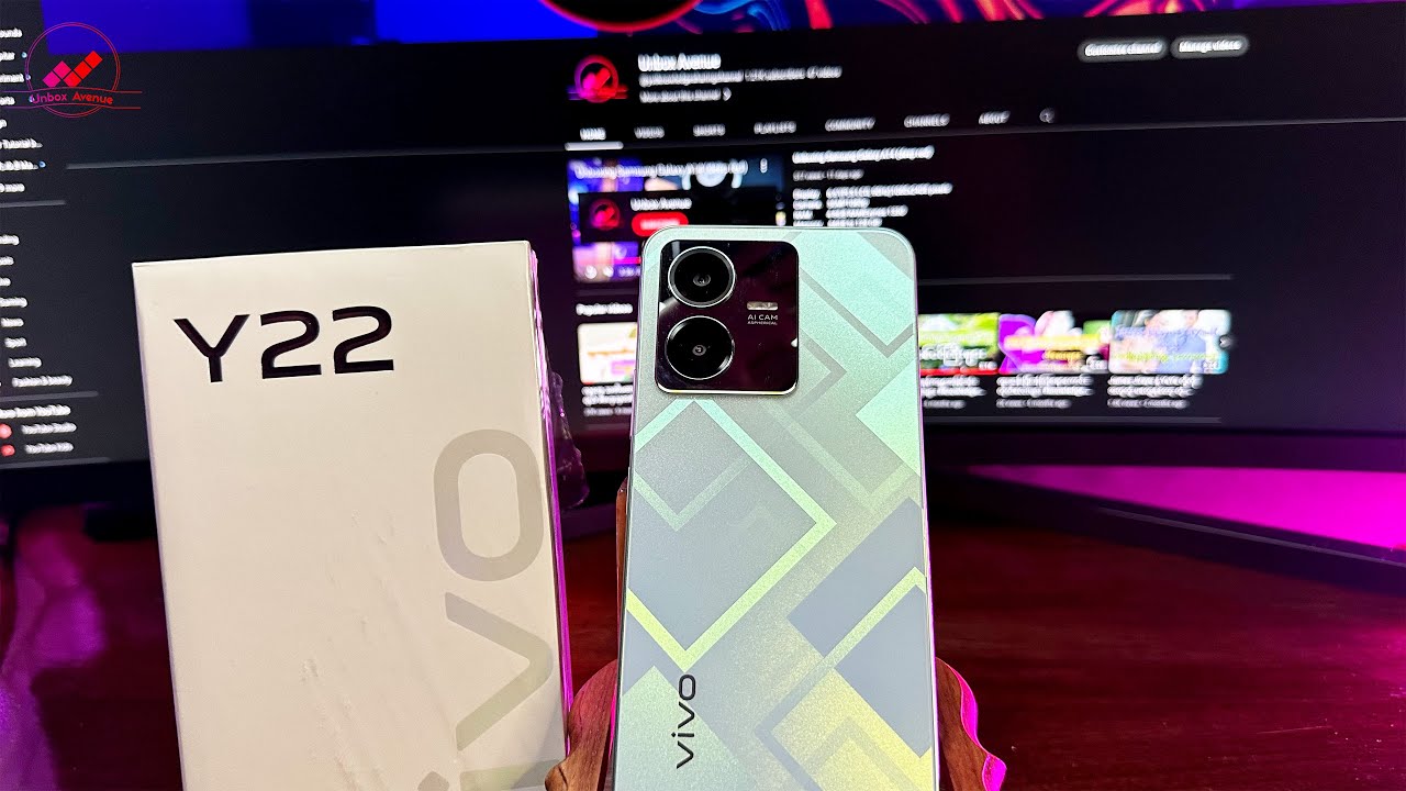 Unboxing Vivo Y22 - YouTube