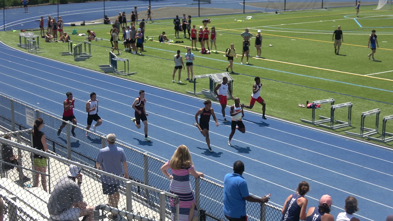Boys 100m Finals | MSTCA Lou Tozzi Invitational - YouTube