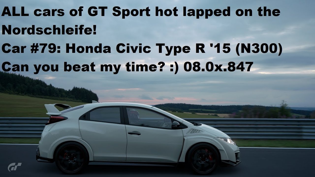 Daily hot lap: Honda Civic Type R '15 N300 - YouTube