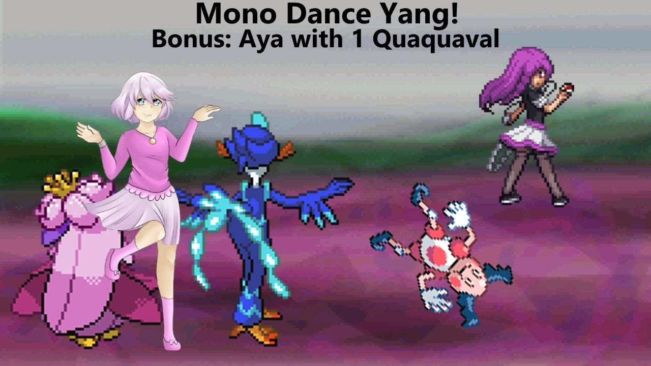 Pokemon Reborn Yang Mono Dance Bonus: Aya with 1 Quaquaval - YouTube
