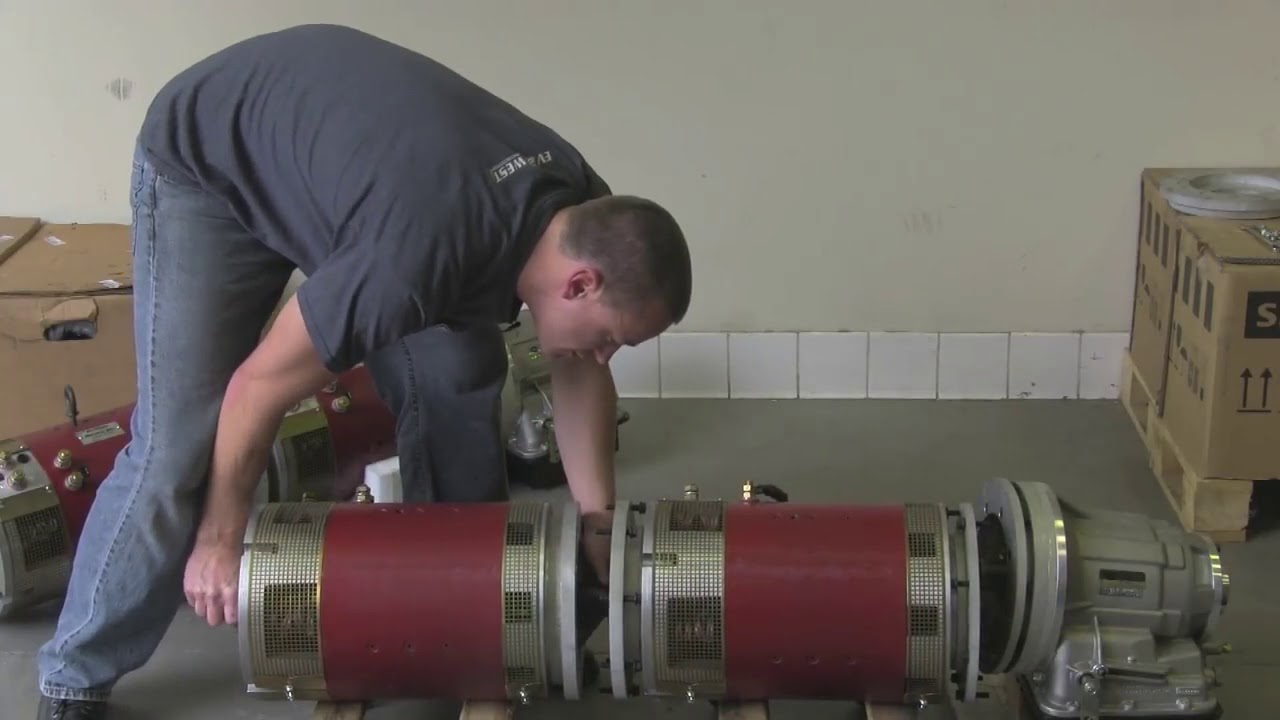 Dual Motor Electric Vehicle Drivetrain With Powerglide 2 Speed ...