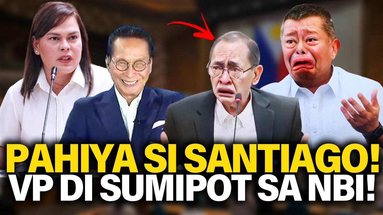 KAKAPASOK LANG ATTY PANELO SINUPLAK SI NBI SANTIAGO! PURO LANG PORMA ...