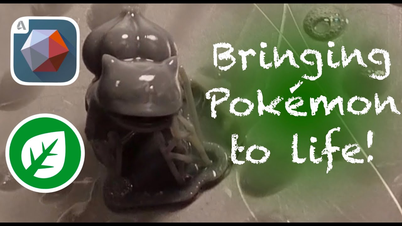 Let's Build Bulbasaur - Preparing a Resin Print in MeshMixer - YouTube