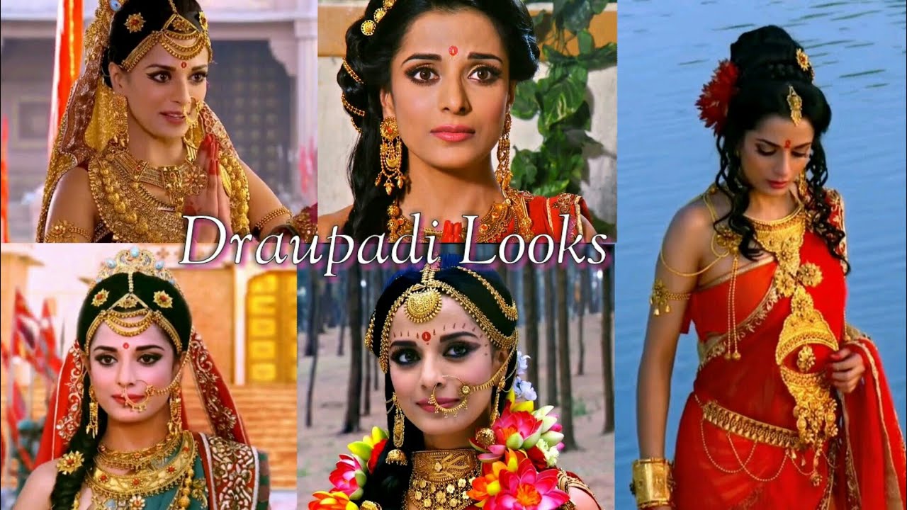 All looks of Draupadi|Part1| - YouTube