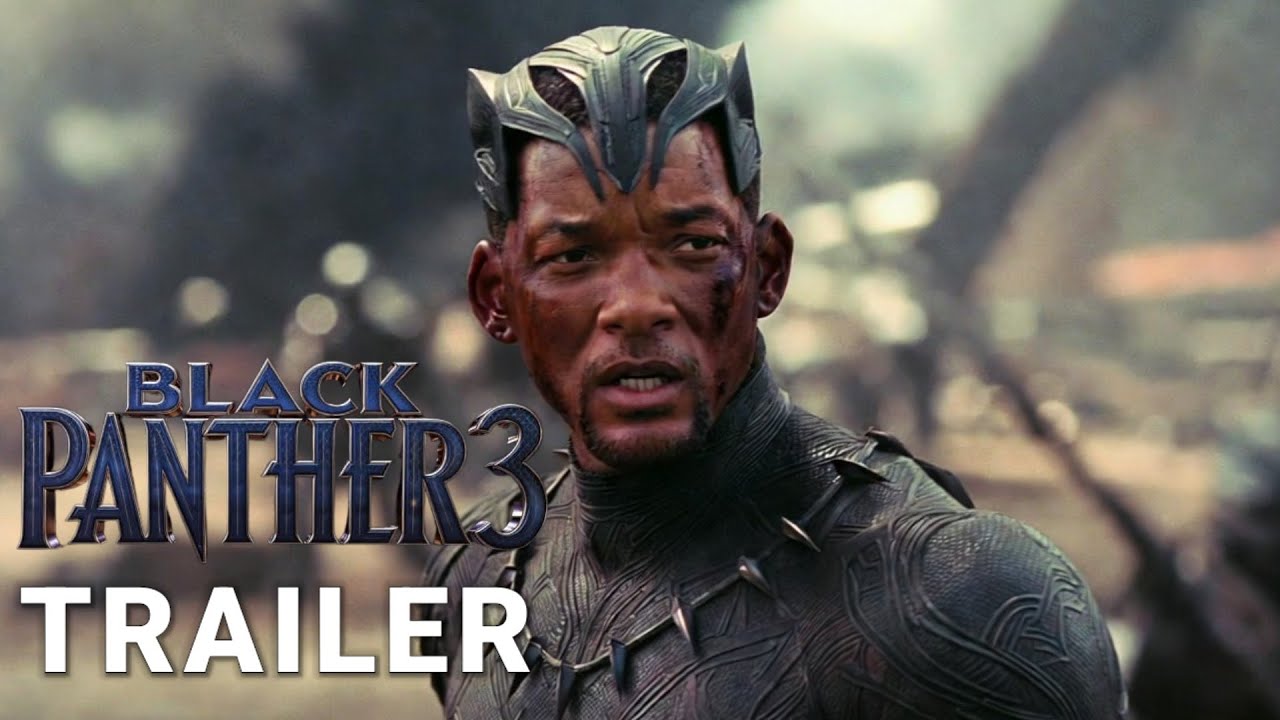 CANCEPT FAN MADE Black Panther 3 | Third Trailer | Will Smith | Marvel ...